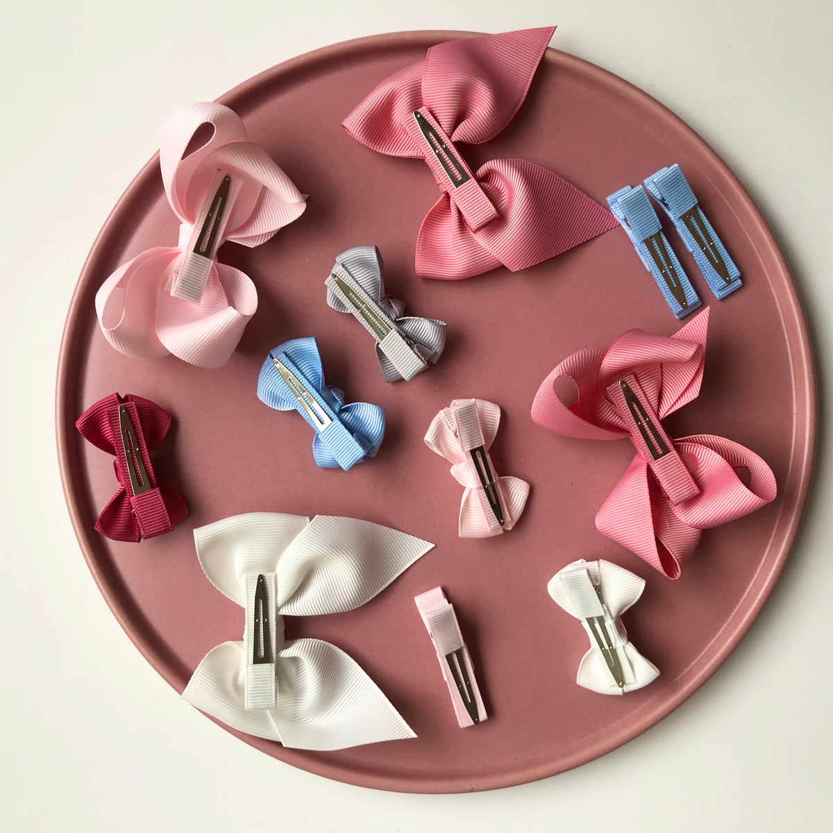 Hair clip Charlotte rosewood – La Fillette Accessories